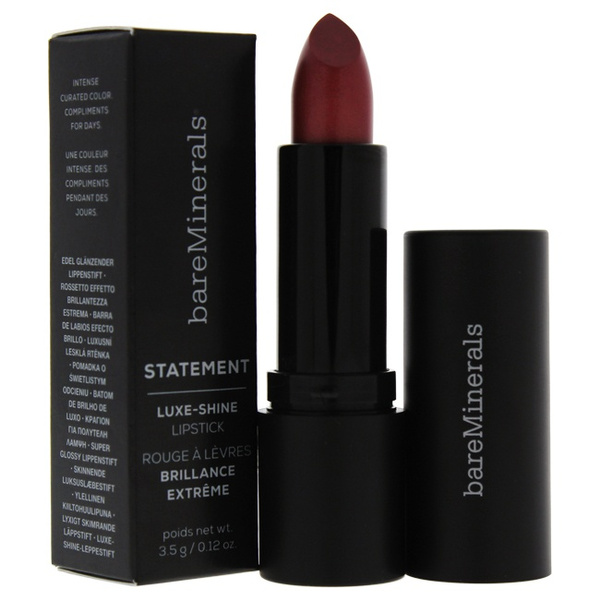 Statement Luxe-Shine Lipstick - Elite by bareMinerals for Women - 0.12 ...
