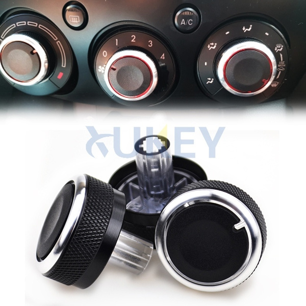 Xukey® Fit For Mazda 2 Demio Switch Knob A/C Heater Climate Control ...