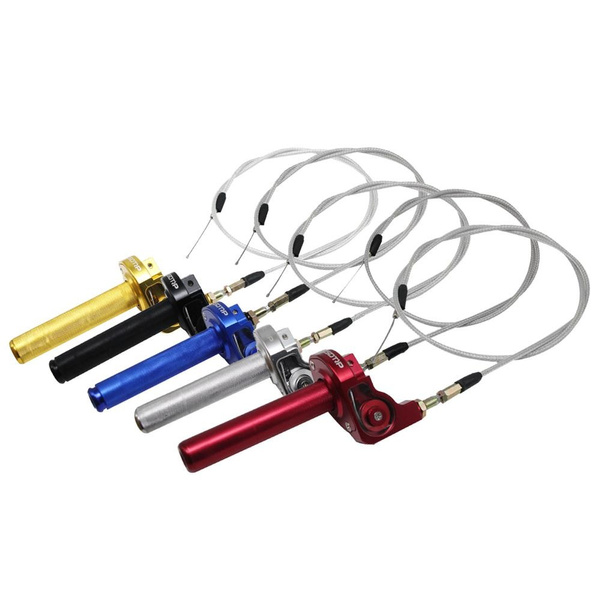 Racing Motorcycle 7/8" Settle Twist Throttle Clamp With Throttle Cable ...