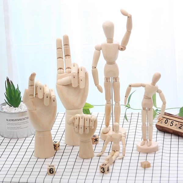 Wooden Movable Limbs Human Figure Model Artist Sketch Draw Model | Wish