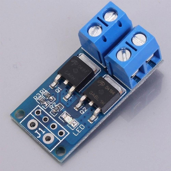15A 400W MOS FET Trigger Switch Drive Module PWM Regulator Control ...