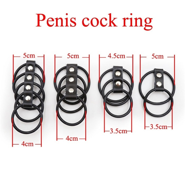 PU Leather Belt Fasten Delay Rings for Men | Wish