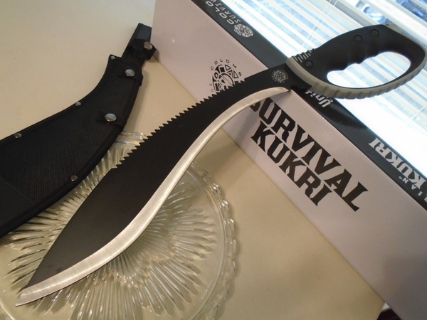 United Colombian Survival Sawback Kukri Machete Sword Knife 420 UC3220 ...