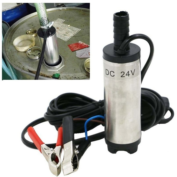 12V 24V DC Electric Submersible Pump for Pumping Diesel Oil Water ...
