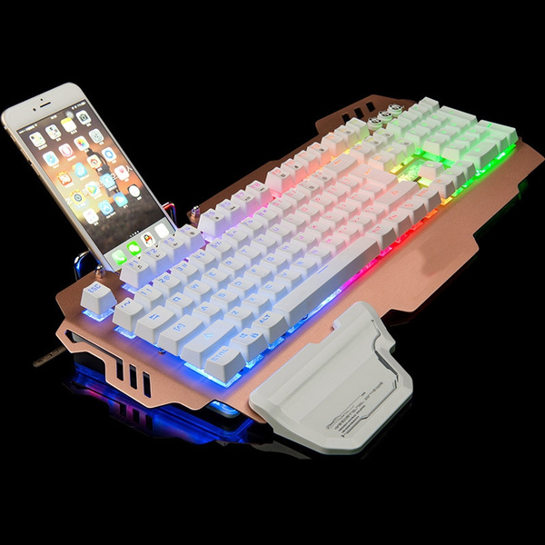 26 keys, work at the same time, PC Desktop Computer Gaming Keyboard ...