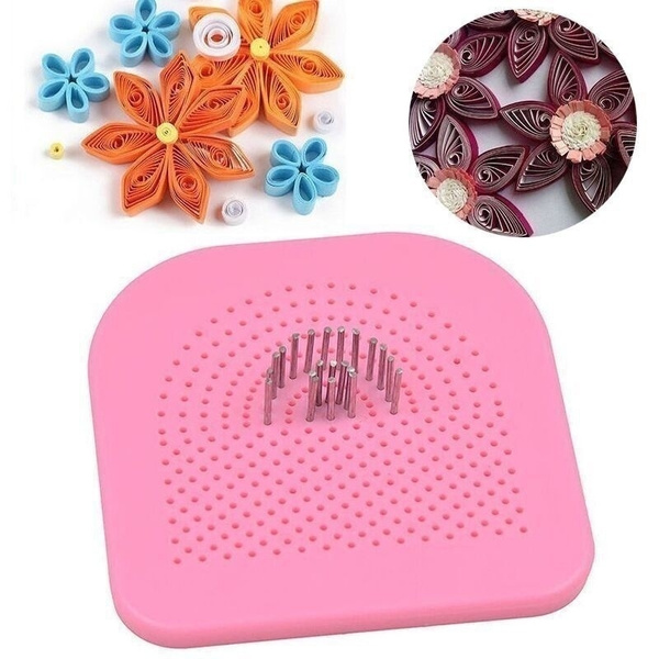 Dedc Quilling Paper Tools Set Roll Quiller's Grid Guide for Paper Craft ...