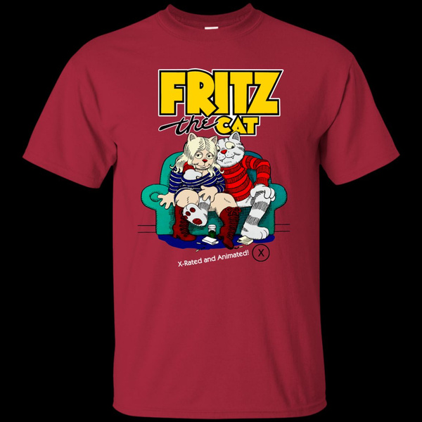 Fritz the Cat, Retro, Audlt, Cartoon, Movie, Man's TSHIRT | Wish