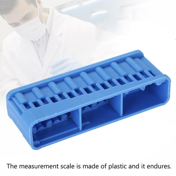 Autoclavable Plastic Dental Endo Measuring Block Test Board Endodontic ...