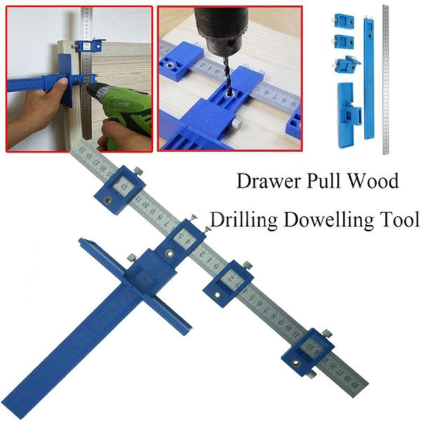 Guide Sleeve Cabinet Hardware Jig Drawer Pull Jigs Wood Drilling ...