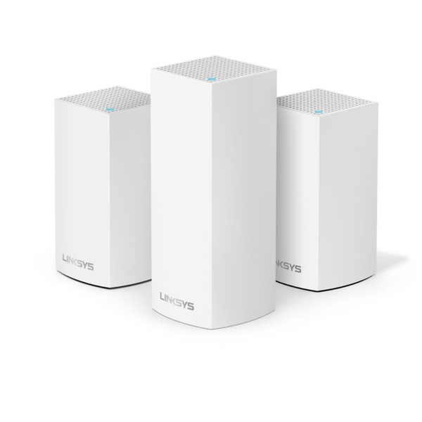 Linksys WHW03V2 Velop Tri-Band Whole Home Intelligent Mesh WiFi System ...