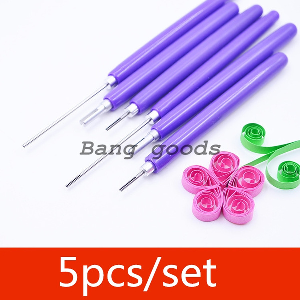 5pcs/set Creative DIY Diffraction Paper Tool Quilling Paper Pen ...