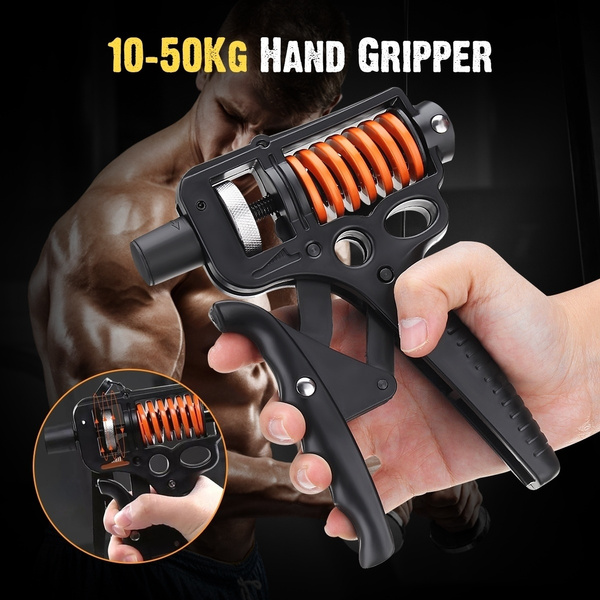 10-50KG Hand Wrist Forearm Arm Gripper Adjustable Power Grip Strength ...