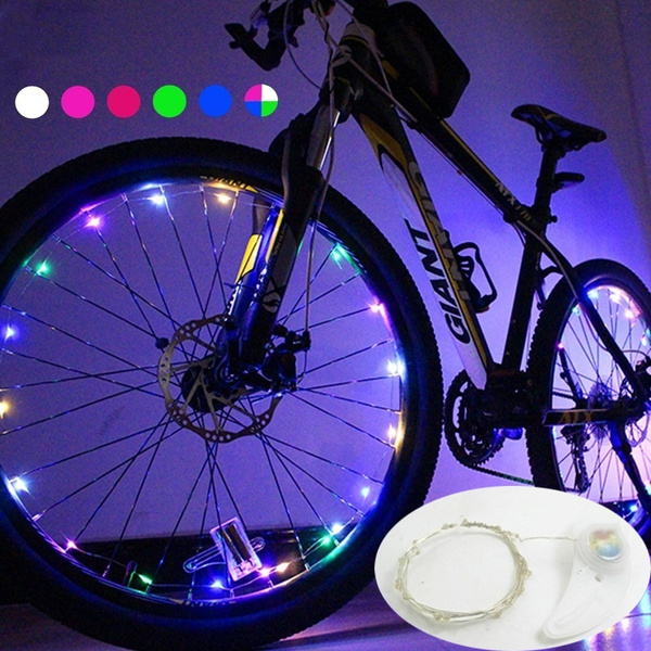 Cool Bike Wheels Lights Mountain Bike Frame Decoration Lights Bicycle ...