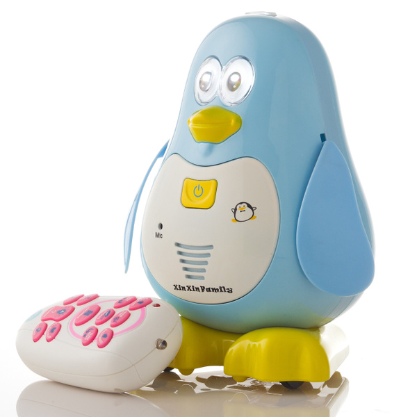 IR Infrared RC Remote Control Cute Smart Penguin Sing Dance Walking ...