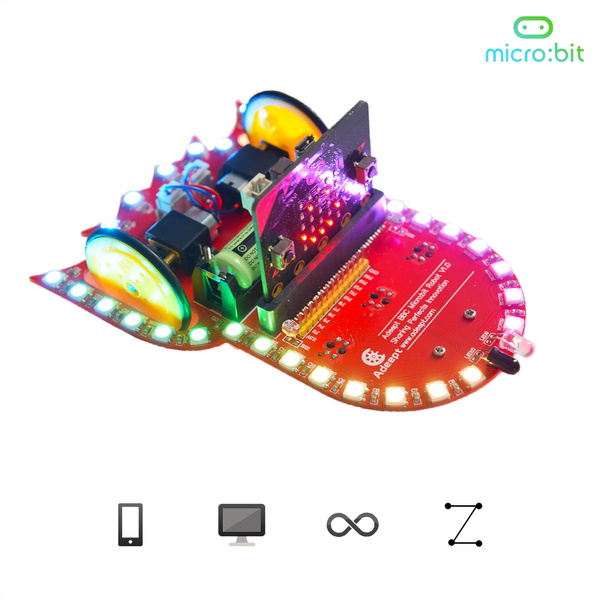 Adeept Starry:bit BBC Micro:bit Smart Robot Car Kit | Programmable STEM ...