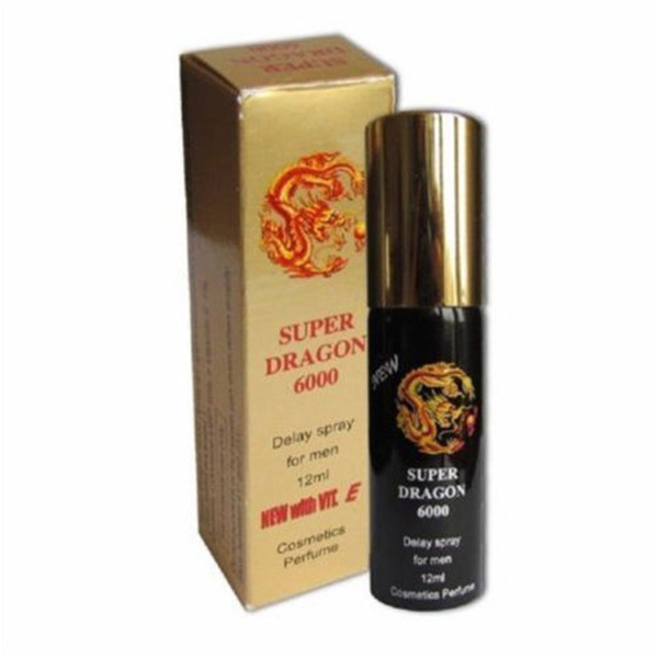 12ml Super Dragon 6000 For Men Delay Spray Topical Penis Ejaculation