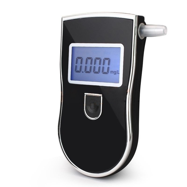 Trendy Digital LCD Alcohol Breath Breathalyzer Tester Analyzer with ...