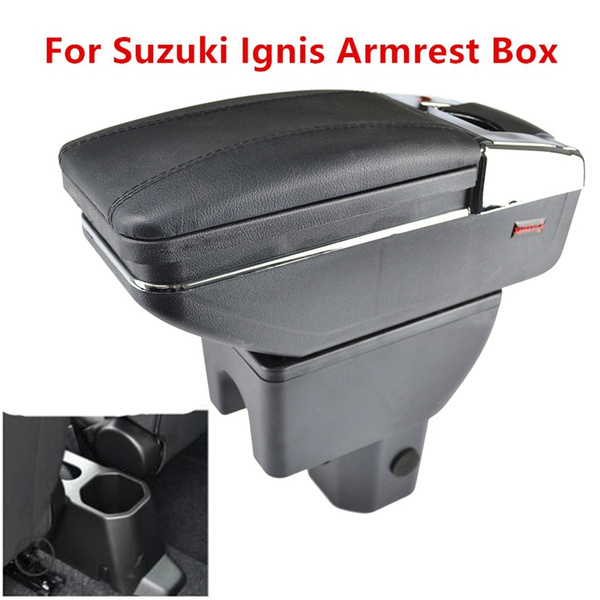 Center Centre Console Storage Box For Suzuki Ignis 2016 - 2018 Armrest ...