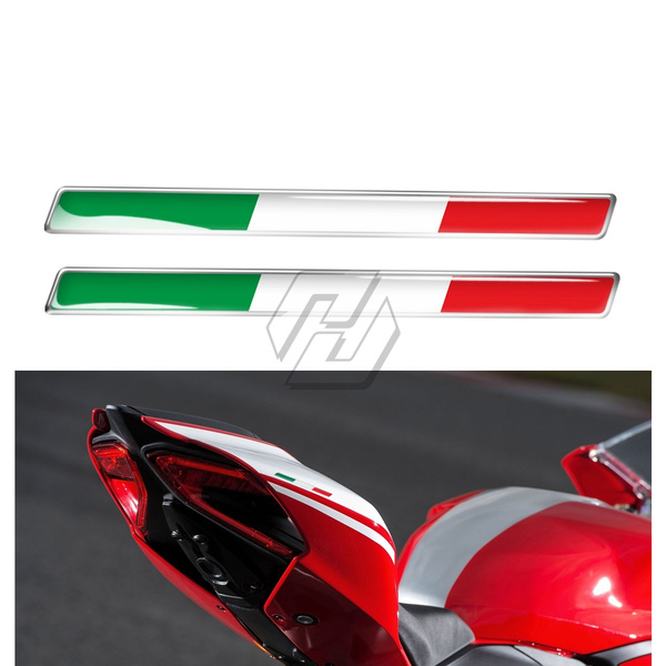 3D Italy Sticker Motorcycle Tank Decals Italia Resin Stickers Motorbike ...