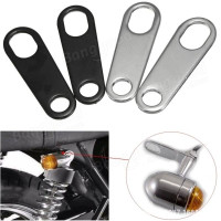 1pair Motorcycle Turn Signal Indicator Light Lamp Holder Shock Brackets ...