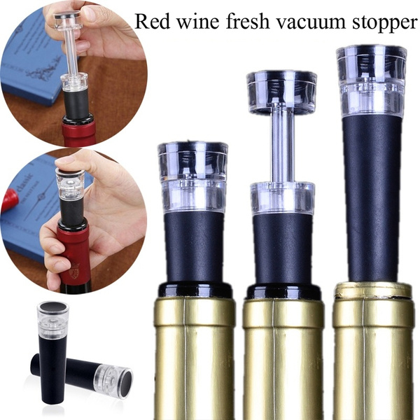 Red Wine Retain Freshness Vacuum Stopper Food-grade Silicone Stopper | Wish