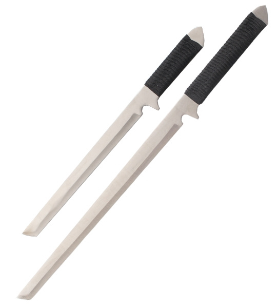 Epee Double Ninjato Silver Sabre Ninja Sword | Wish