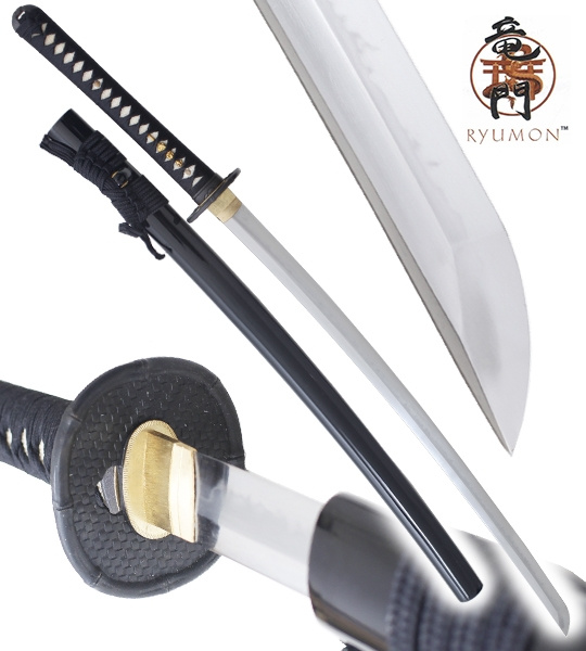 Katana Ryumon Samourai Epee Sabre Practical RY-3203 Acier 1095 Sword | Wish