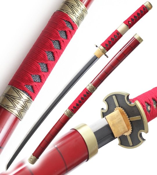 One Piece Katana Kitetsu Zoro Lame Maru 1045 Bushido Epee Sabre ...