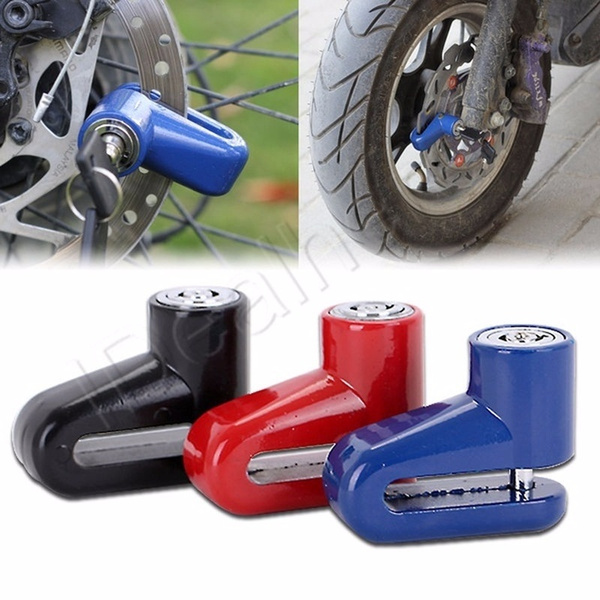 Motorcycle Security Anti Theft lock Motorcycle Bicycle Moped Scooter ...