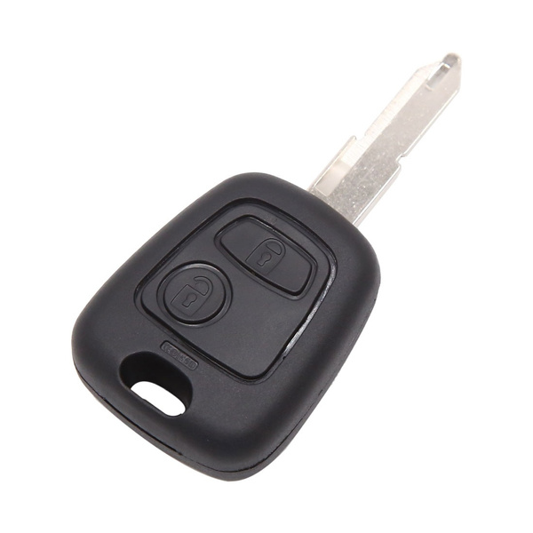 Car Key Case Car Key Cover 2 Buttons Remote Blank Key Fob Shell Case ...