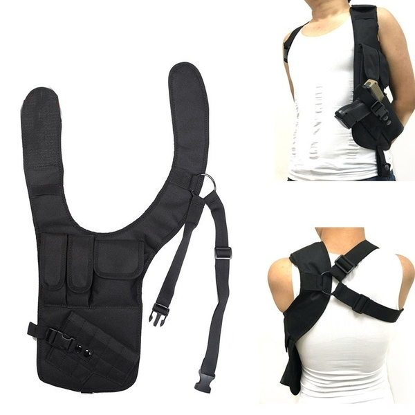 Deluxe Outdoor Tactical Hidden Hiking Under Shoulder Helmet Single ...