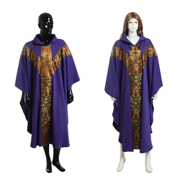 Catholic Pastor Robe Church Clergy Vestments Catholic Cassock Priest ...