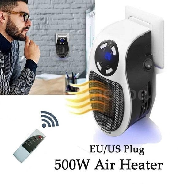 Mini Portable Electric Heater Warm Fan Blower Small PTC Heater Home ...