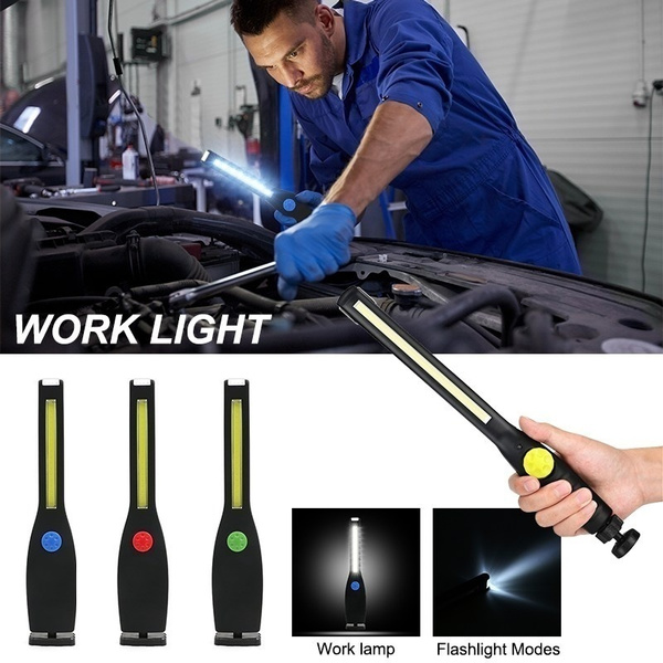 Inspection COB Work Light Dual-Function Portable Magnetic Handheld ...