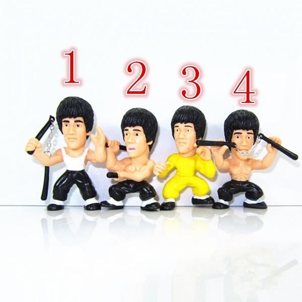 1PCS Cute Action Toy Figures Mini Bruce Lee Toys Action Figure Bruce ...