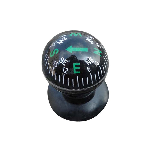 Flexible Navigation Compass Ball Dashboard Suction Cup Car Vehicle ...