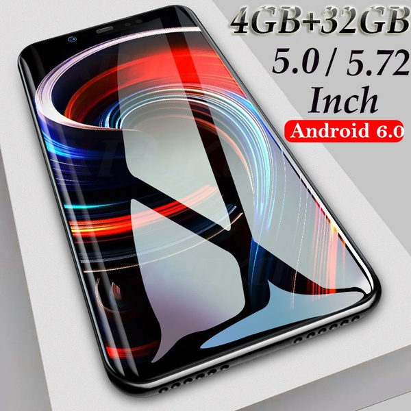 Android 6.0 Mobile Phone 5.72 Inch / 5.0 Inch Intelligent Mobile Phone ...
