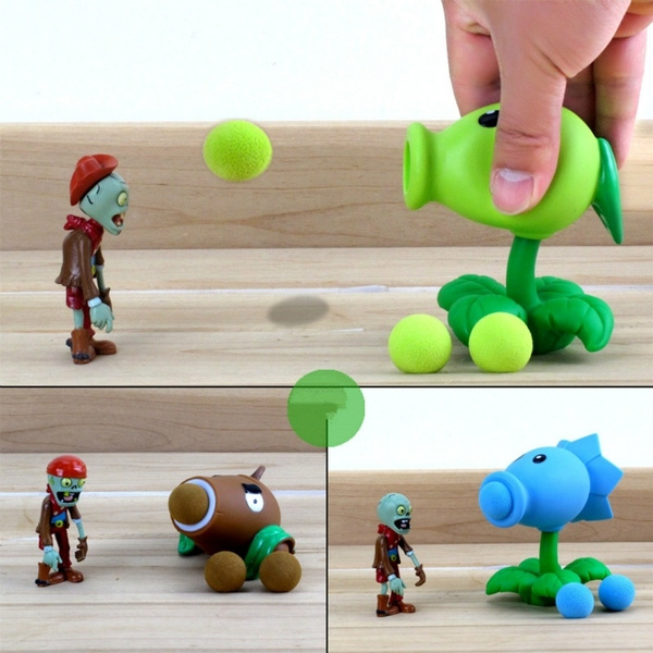 Launching Bullet Plants Vs.Zombies Pea Sagittarius Battle Game Toys ...