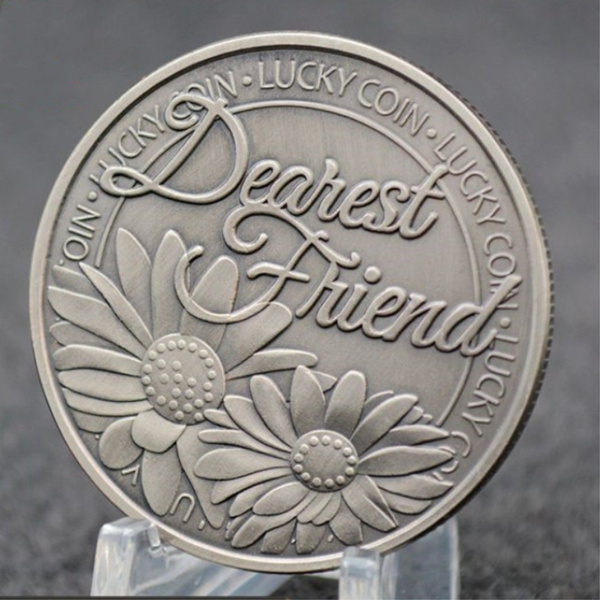 Lucky Little Daisy Lucky Coin Friendship Commemorative Coin | Wish
