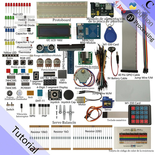 RFID Starter Kit for Pi | Beginner Learning | Model 3B+ 3B 2B 1B+ 1A ...