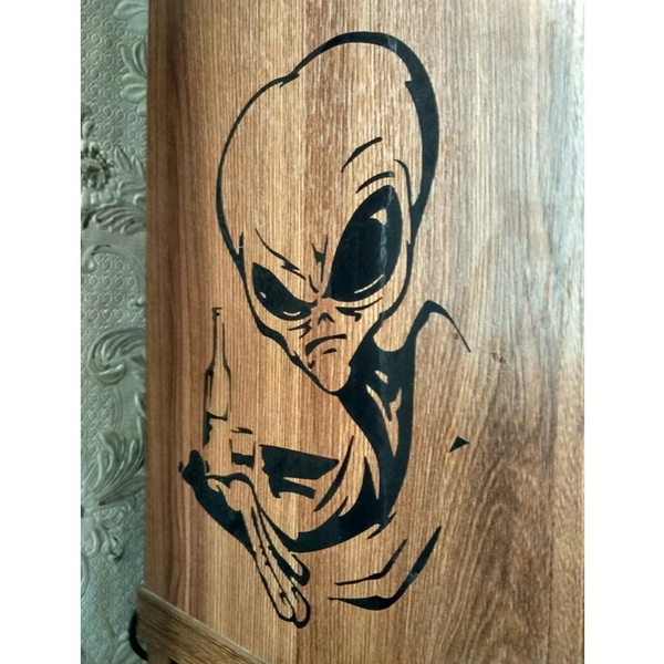 Alien Ufo Car Sticker Motocycle Vinyl Decal | Wish