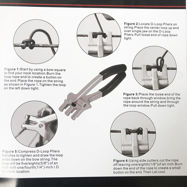 Bow and arrow archery equipment Compound bow installation D ring ...