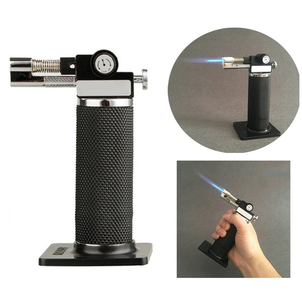 Butane Gas Micro Torch 1300° Compact Refillable Craft Plumbing ...