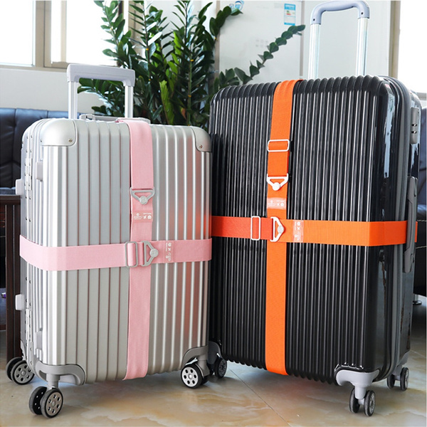 Adjustable Elastic Luggage Strap Suitcase Belt Travel Holiday Strap ...