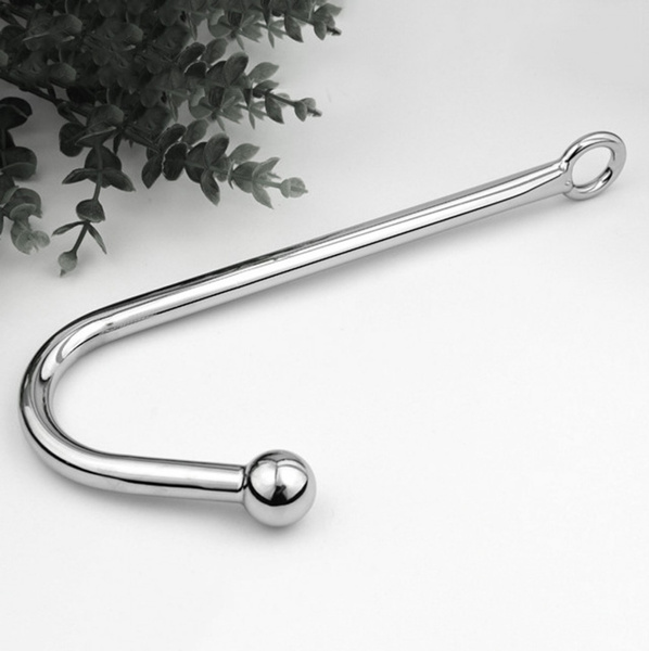 Stainless Steel Hook Plug Prostate Massager With 1 Ball Adults Toy | Wish