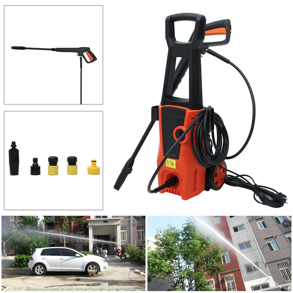 1400WHigh Pressure Cleaner Spray Jet Gun Cars Auto Washing Clean Device ...
