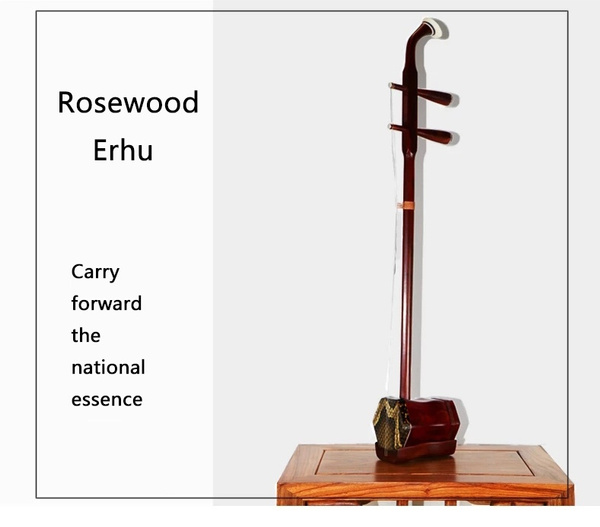 Rosewood Erhu Chinese 2-string Violin for Professional Performance with ...