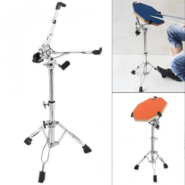 Stainless Steel Foldable Floor Drum Stand Holder for 10 / 12 Inch Jazz ...