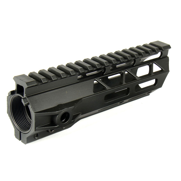 BLACK 7" Inch Lightest Carbon Polymer Slim M-LOK Free Float Handguard ...