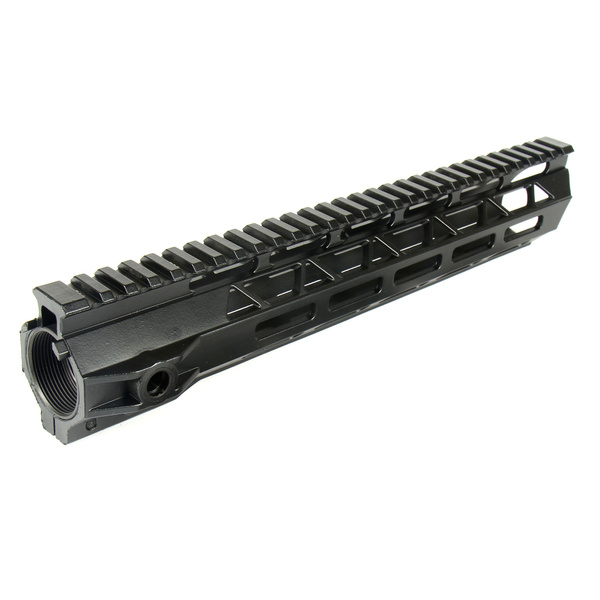 BLACK 12" Inch Lightest Carbon Fiber Polymer Slim M-LOK Free Float ...